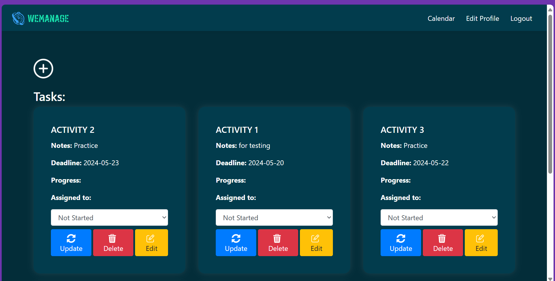Simplified WeManage 3